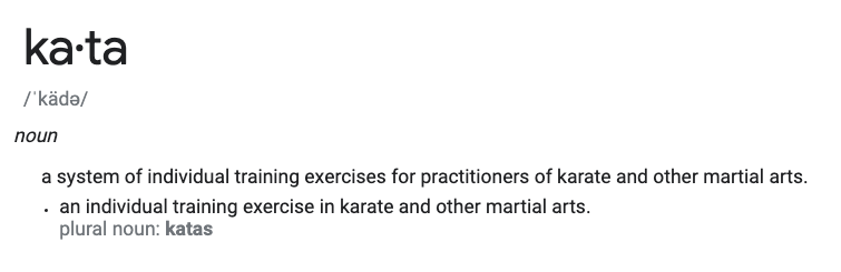 What is Kata